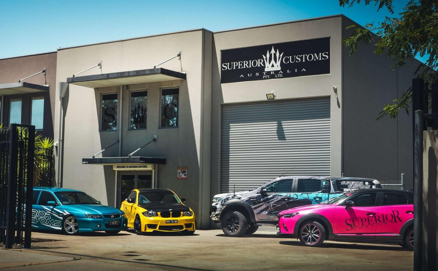CUSTOM CAR WRAPS PERTH - Superior Customs Australia